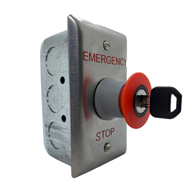 Indoor Emergency Stop With Key – Johnstone's Barbecues & Parts
