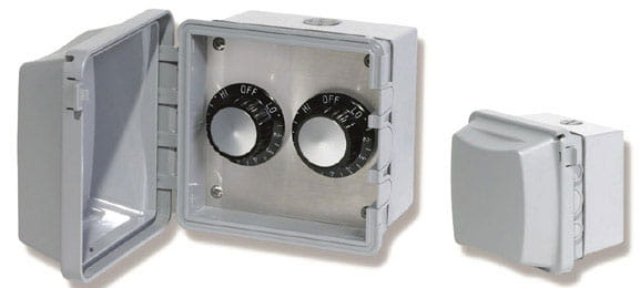 Infratech Waterproof Surface Mount Double Incremental Control 240V (15 ...